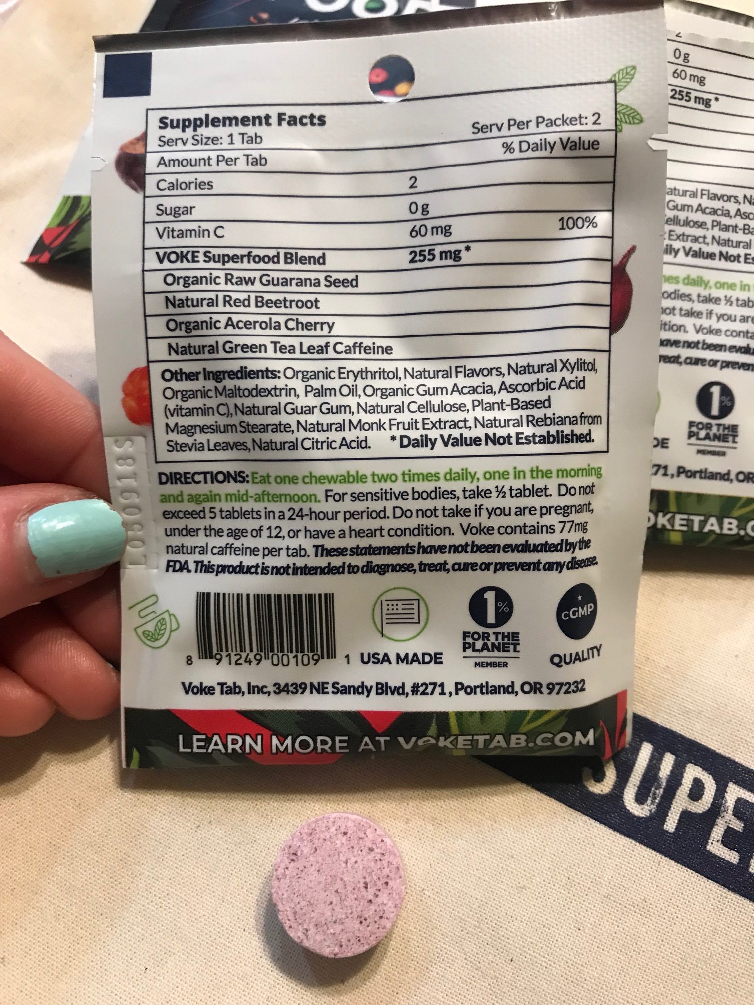 Voke Chewable Superfood Tablets – Healthnuttxo